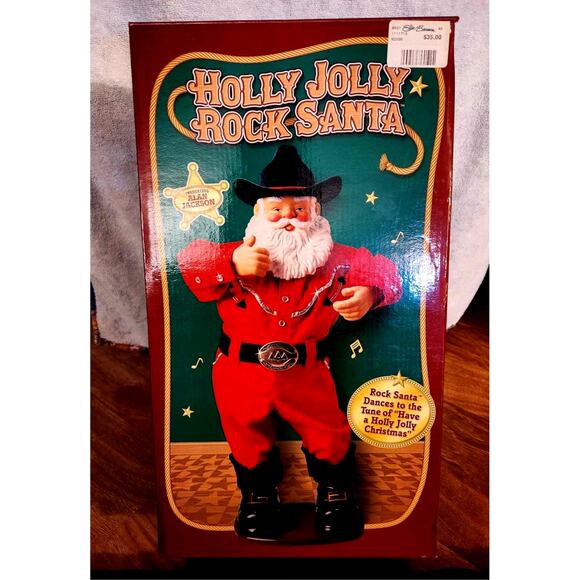 Christmas Fantasy Limited | Holiday | 999 Holly Jolly Rock Santa Alan ...